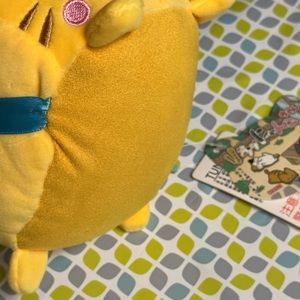 Tun Shine | Other | Rare Yellow Cat Animal Plush By Tun Shine | Poshmark
